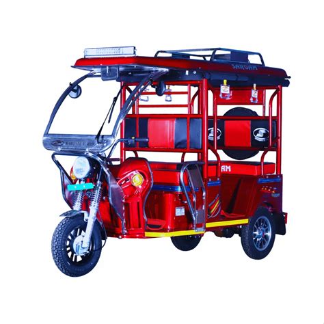 Sargam E Ride Ss Model Red E Rickshaw At ₹ 145000 Muzaffarnagar Id