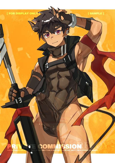 Odda Arknights Arknights Absurdres Highres Arm Up Armband Bara