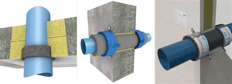 Pipe Penetration Seals Insulation Hanging Wall Thickness And Pipe End Promat