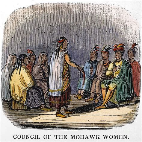 Mohawk Womens Council Photograph By Granger Fine Art America