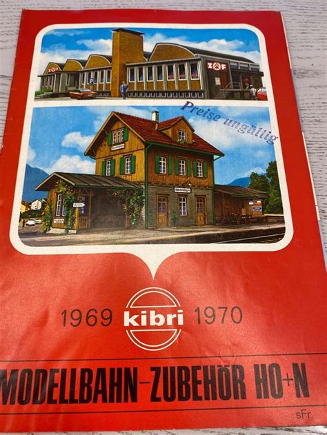 Kibri Katalog 1969 1970 Gebraucht In Lupsingen Für Chf 19 Nur Abholung Auf Ricardo Kaufen