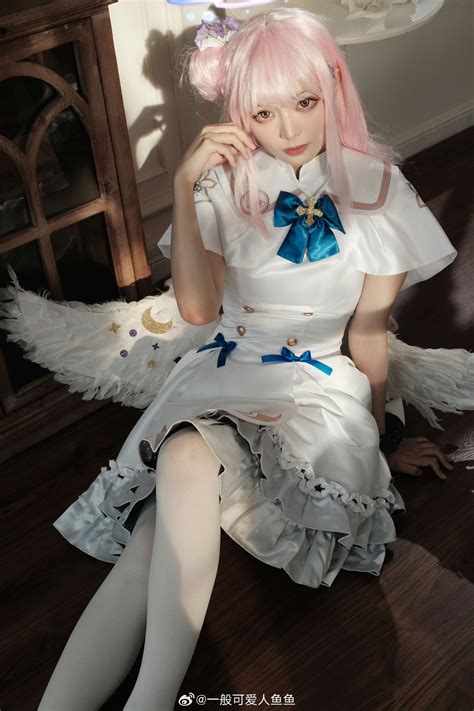 Đảo Cosplay Character Misono Mika Game Blue Archive Facebook