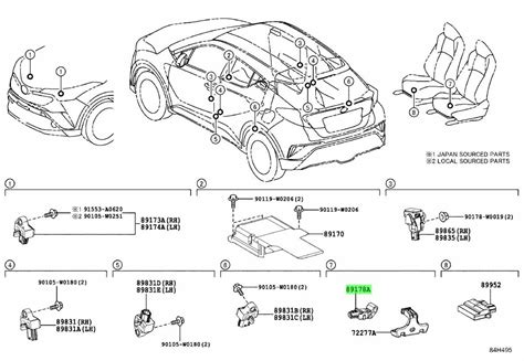 Visual Guide To The Body Parts Of The 2009 Toyota Corolla