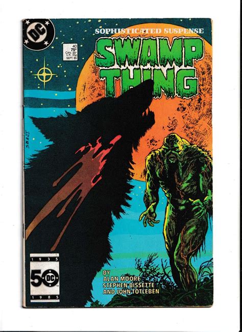 Swamp Thing 40 1985 Early Appearance Of John Constantine Dc Comics