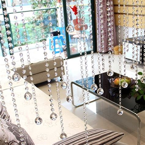 Glass Crystal Curtain Bead Curtain Luxury Living R Grandado