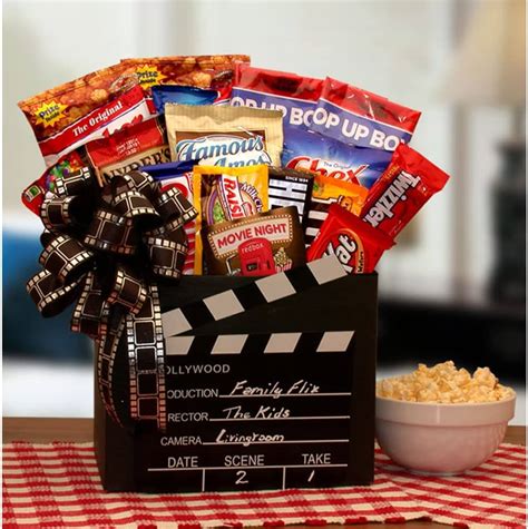 Movie Date Night T Basket Movie Night T Box By Boston General