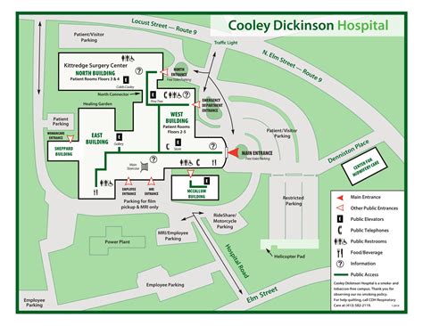 Cooley Dickinson Hospital Map 2024 2009 All Maps