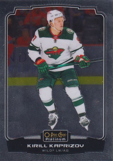 2022 23 O Pee Chee Platinum K Kaprizov Min 3 Rm Karty