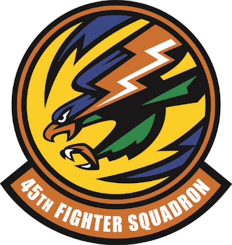 History Of The 45th Fighter Squadron 442d Fighter Wing Display