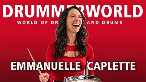 Emmanuelle Caplette Contravention Emmanuellecaplette Drumeo Drummerworld Youtube