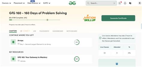 Starting Geeksforgeeks 160 Days Coding Challenge Kashish Goyal Posted