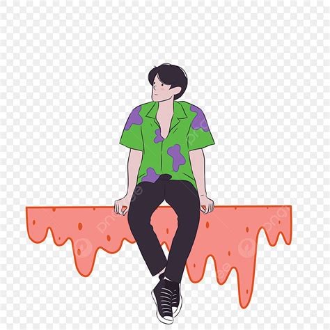 Handsom Vector Design Images Handsome Patrick Boy Handsome Cartoon