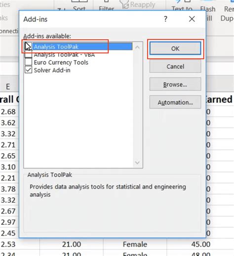 How To Use The Data Analysis Toolpak In Excel Complete Tutorial 2025