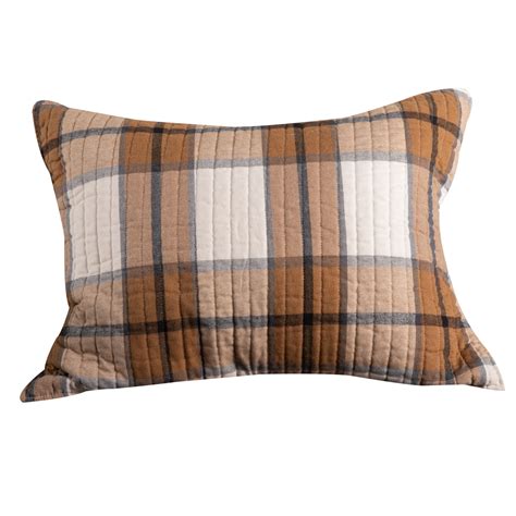 Plaid Flannel Horse Standard Sham
