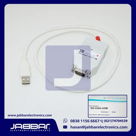 Gc Can Usb Usb Can Adapter Jabbar Electronics