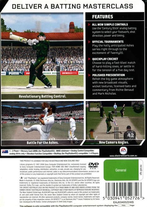 Cricket 07 Box Shot For Pc Gamefaqs