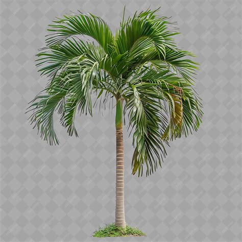 Babassu Palm Tree With A Feathery Slender Canopy Tall Tree G Png Tree