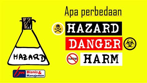 Perbedaan Hazard Danger Dan Harm