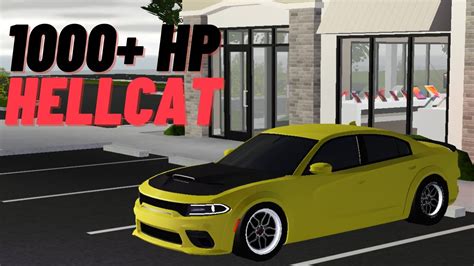 I Built A 1000 Hp Hellcat Drag Monster In Southwest Florida Roblox 🔥