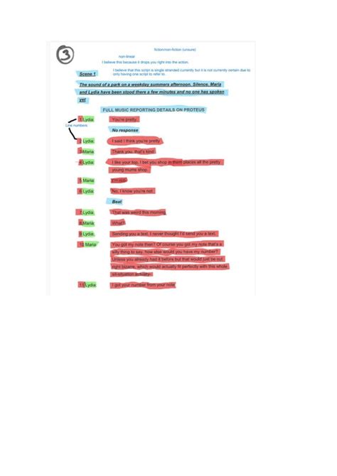 Lethal Sciences Script Analysis Booklet Document Pdf