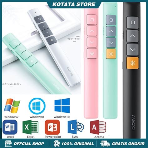 Jual Laser Pointer Presenter Wireless Usb Pen Laser Presentasi Ppt