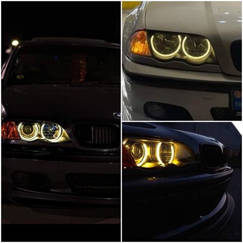 Bmw E46 Angel Eyes Ring Cotton Led Etsy