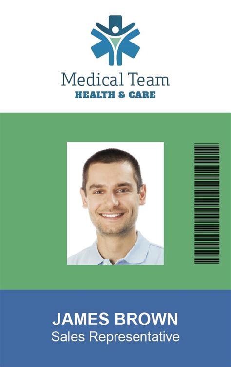 Employee Badge Template