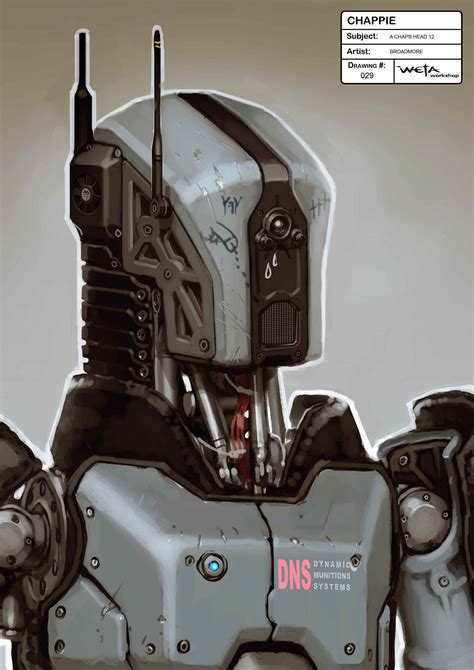 Artstation Chappie Early Chappie Concepts Weta Workshop Design