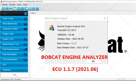 Bobcat Engine Analyzer Ecu 117 202106 Topobd