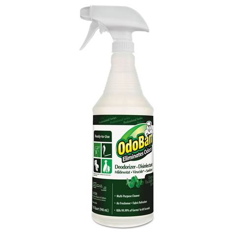 Odoban Eucalyptus Deodorizer Disinfectant Spray