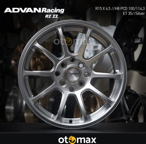 Velg Mobil Advan Racing L851 Ring 15 Silver Otomax Store Otomax