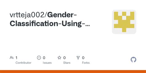 Github Vrtteja002gender Classification Using Facial Recognition