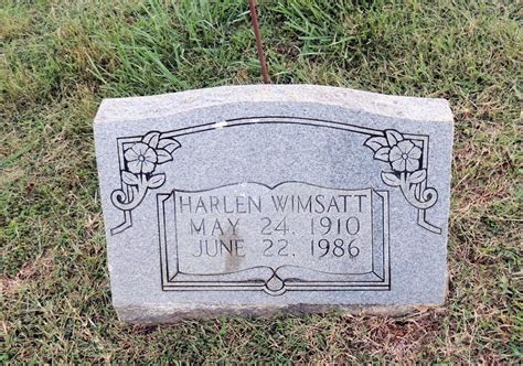 James Harlen Wimsatt 1910 1986 Find A Grave Memorial