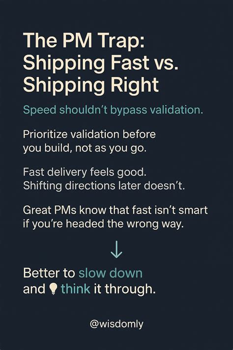 Productmanagement Productstrategy Techleadership Buildtherightthing Wisdomly Wisely