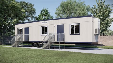 12 X 40 Mobile Office Trailer W Restroom Legacy Modular Buildings