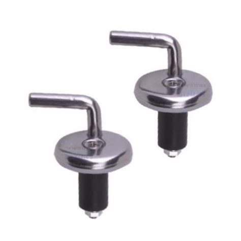 סט ברגי הידוק ממתכת מתכווננים לקיבוע מושב אסלה סגירה עליונה צירים וחלקים למושבים