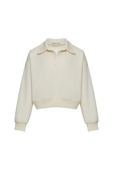 Жіночий світшот Stimma Гарві Молочний колір Арт 3276 999 грн