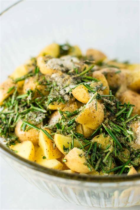 Rosemary Roasted Potatoes Recipe Build Your Bite