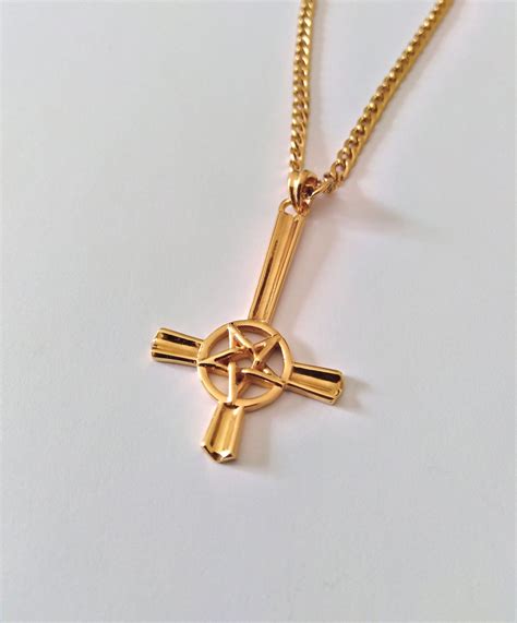 Antichrist Cross Necklace