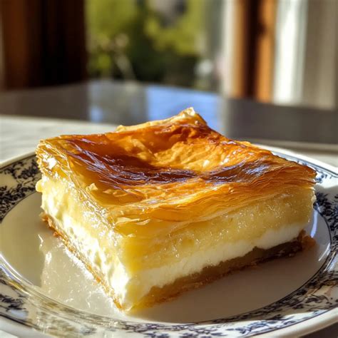 Ultimate Greek Galaktoboureko Irresistibly Creamy And Flaky