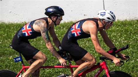 World Triathlon Para Series Montreal 2023 Stefan Daniel Grace Norman