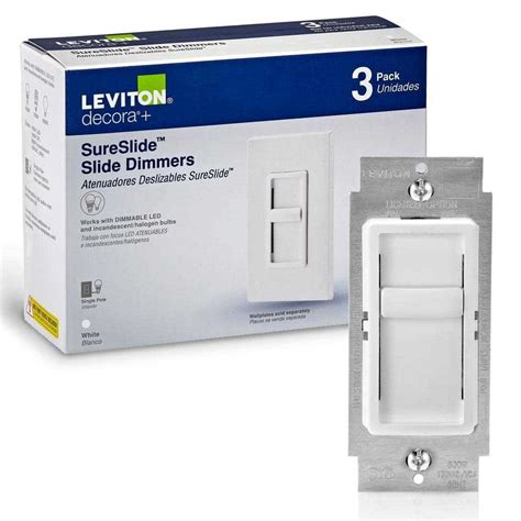 How To Wire A Leviton Sureslide 6674 Dimmer Switch Complete Diagram
