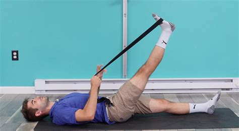 Supine Hamstring Stretch How To Mobility Doc