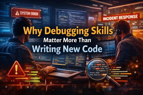 Why Debugging Skills Matter More Than Writing New Code Nileshblogtech