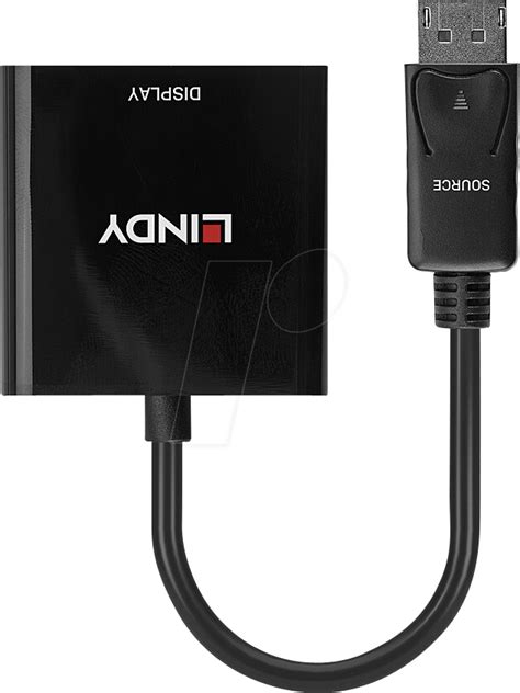 Lindy 41734 Displayport Adapter Dp Stecker Auf Dvi Buchse At Reichelt Elektronik
