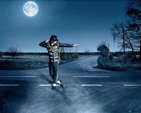 Michael Jacksons Moon Walk Dance Hd Wallpaper Download