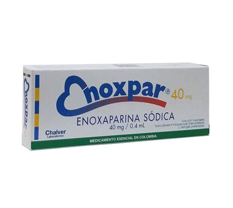 Enoxpar 40mg Solución Inyectable Farmaciard