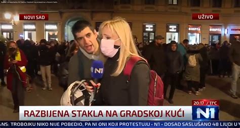 Video Pogledajte Trenutak Napada Na Tatalović Tokom Protesta