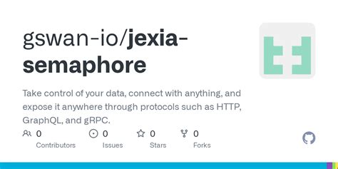 Github Gswan Io Jexia Semaphore Take Control Of Your Data Connect
