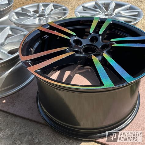 Custom Rims Using A Prismatic Universe Finish Prismatic Powders
